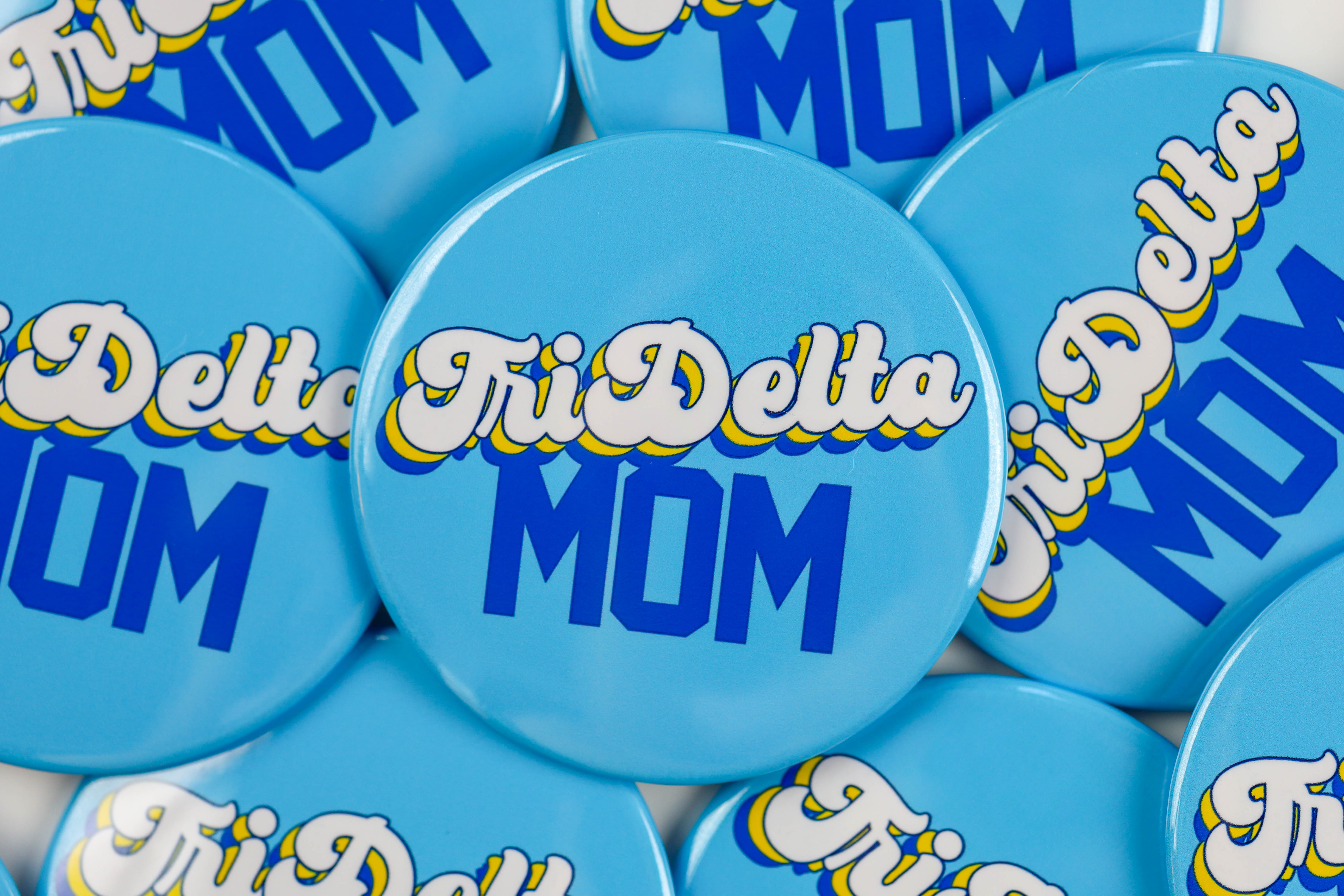 Tri Delta Sorority Game Day Tailgate Buttons | Game Day Pins | College ...
