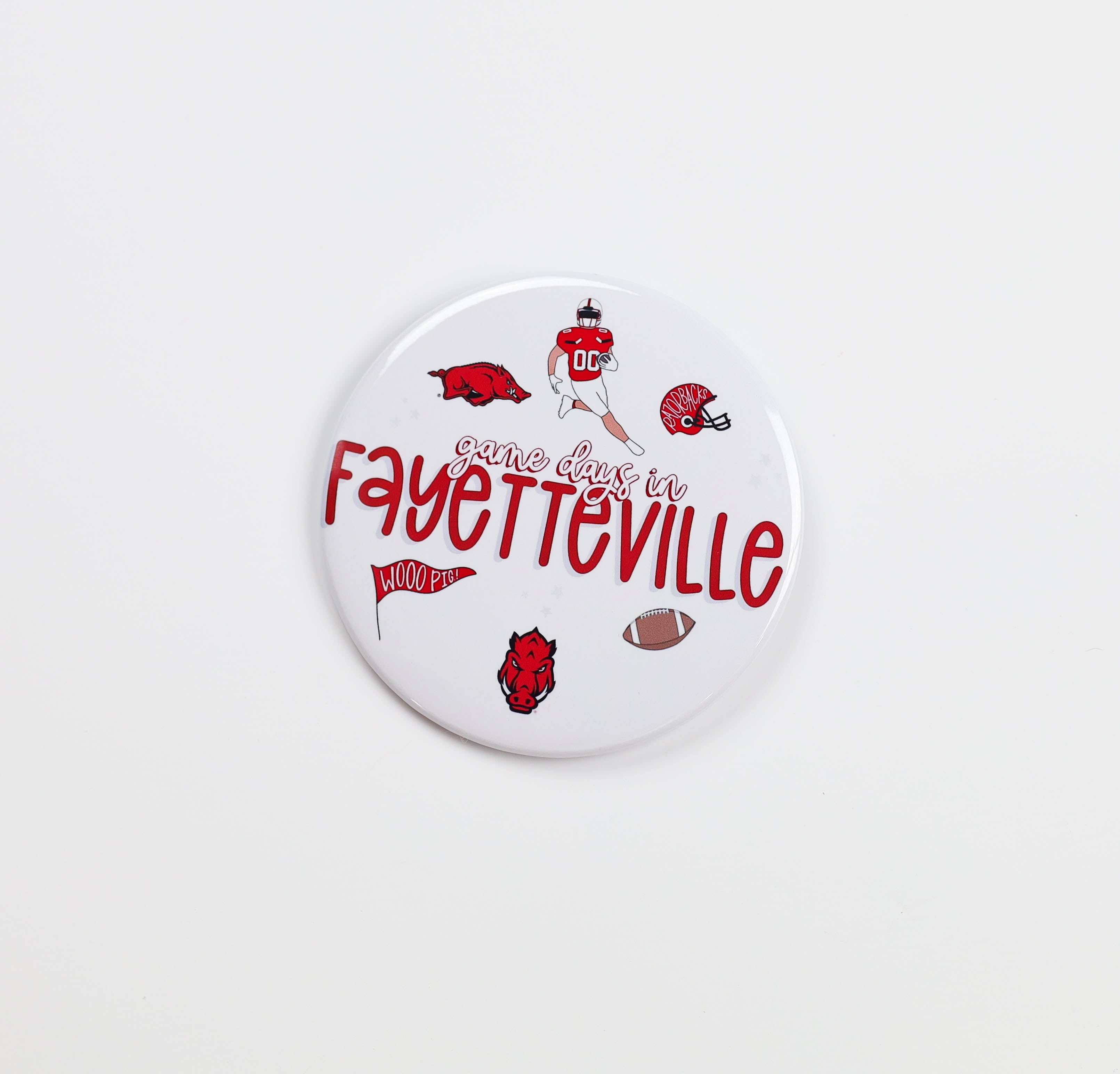 Arkansas Game Day Buttons | Game Day Pins | College Football | Tailgate ...