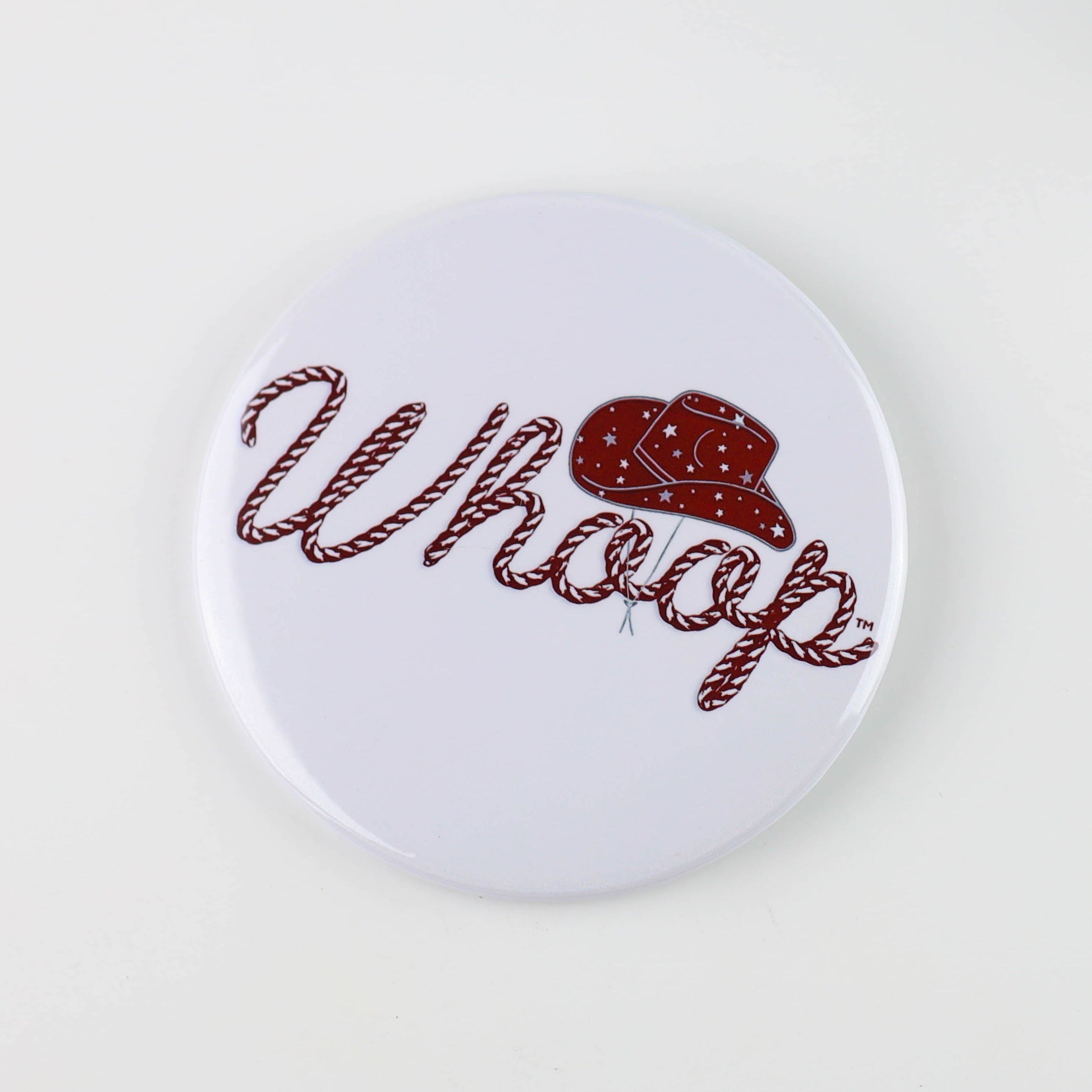 Whoop Cowboy Hat Button – Tailgated Co.