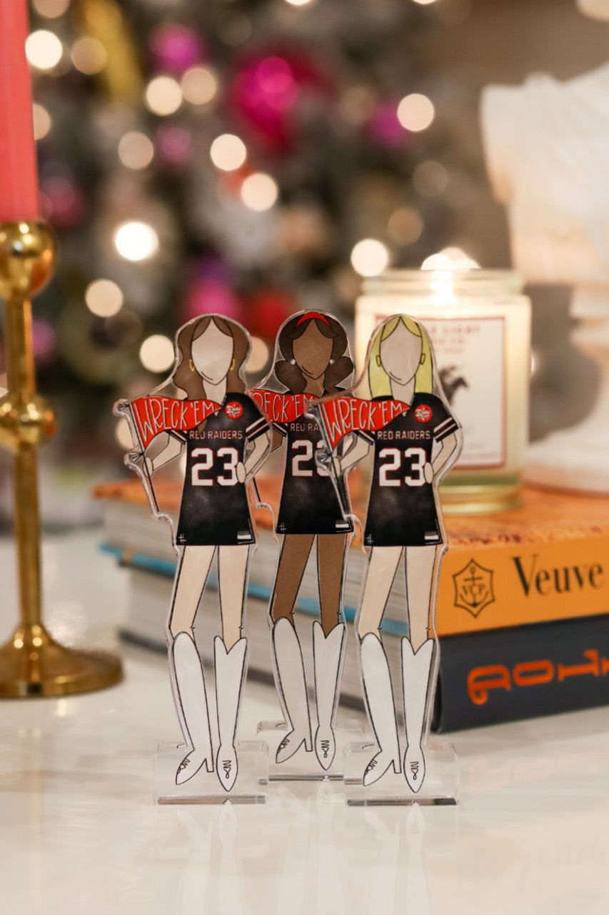 Texas Tech Girls Acrylic Block Shelfie – Tailgated Co.