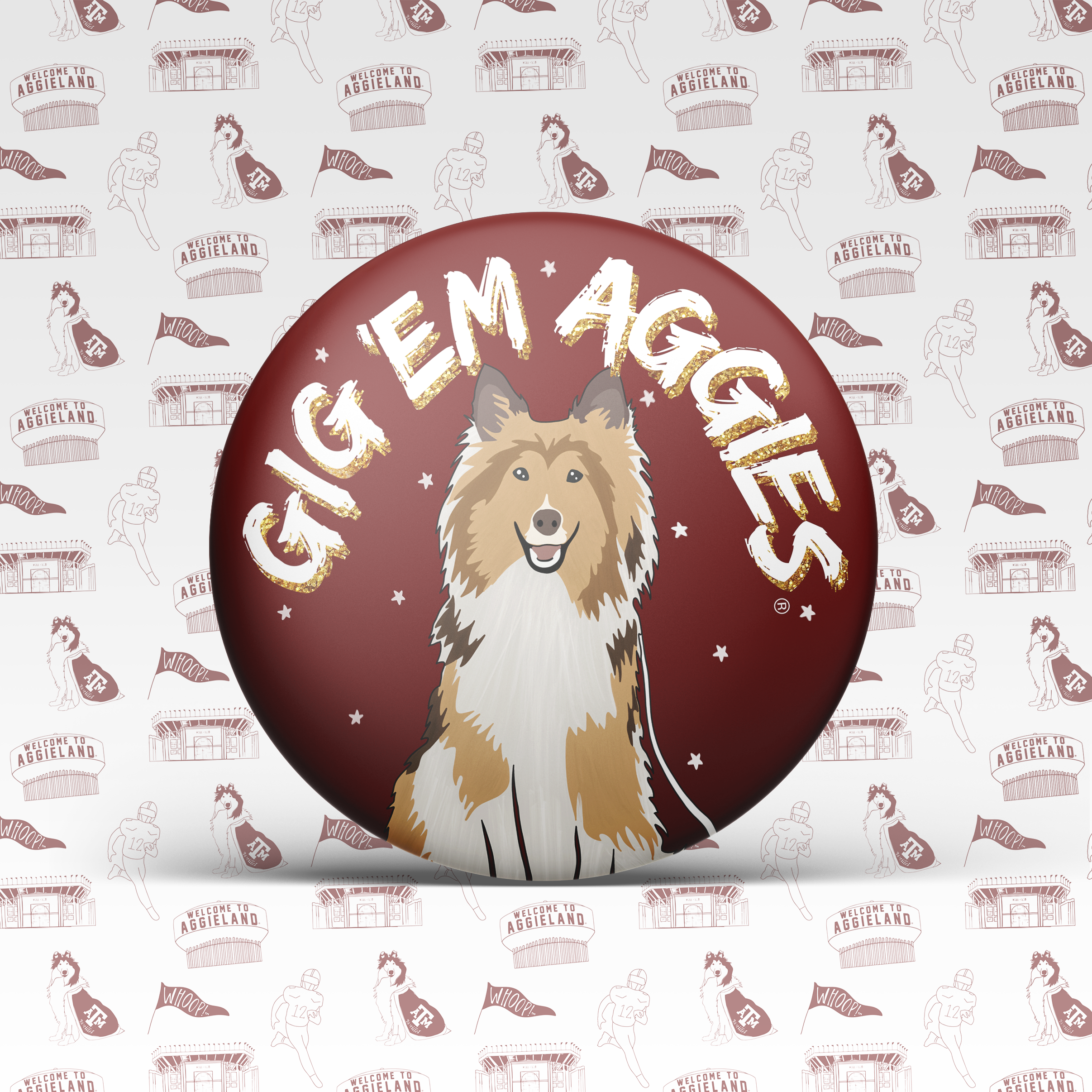 Miss Rev Button – Tailgated Co.