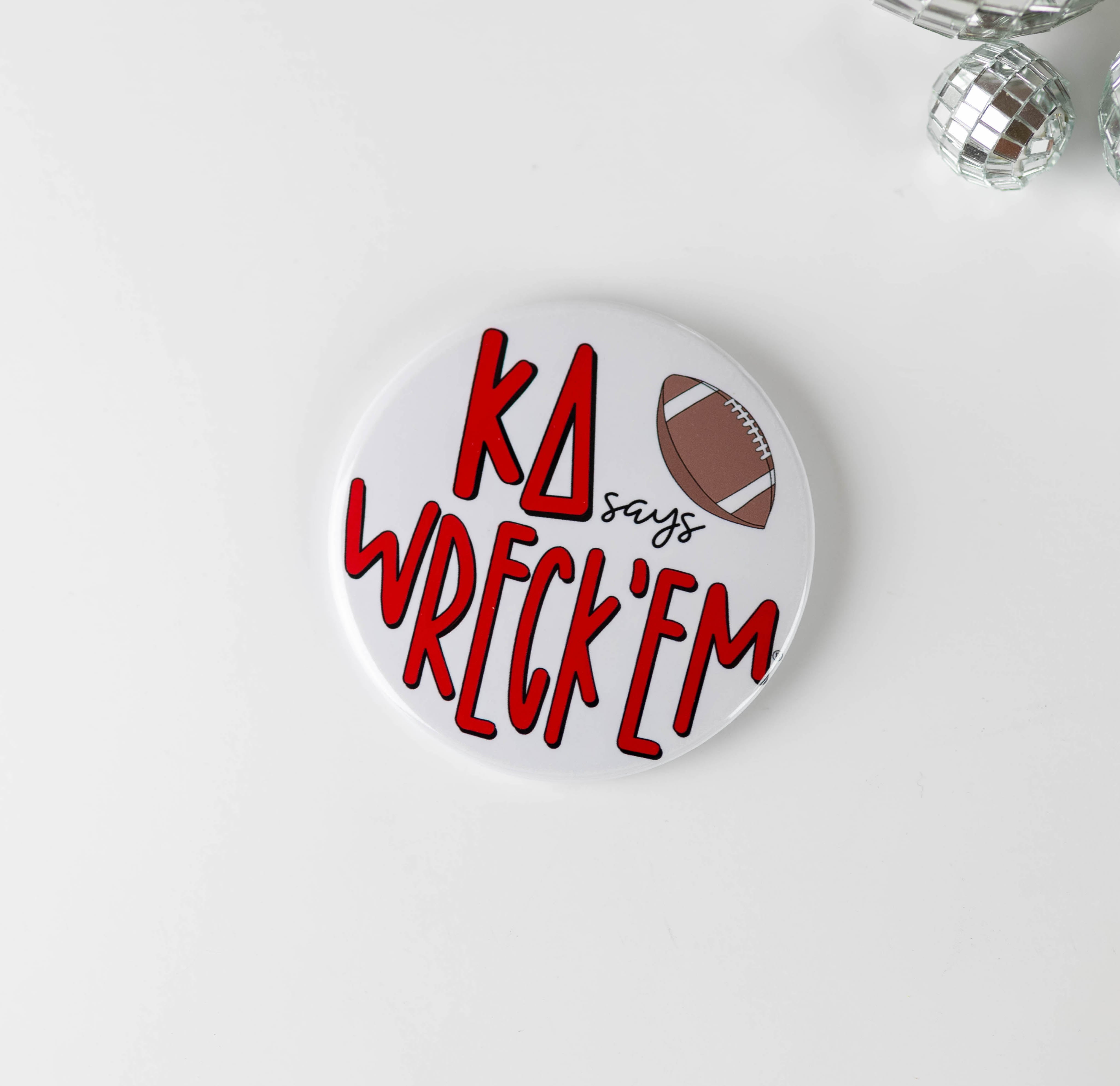 Kappa Delta Sorority Game Day Tailgate Buttons | Game Day Pins ...