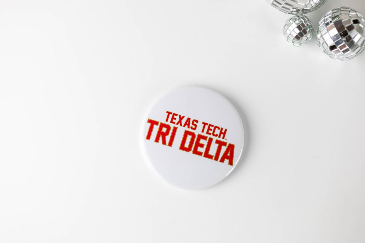 Tri Delta Sorority Game Day Tailgate Buttons | Game Day Pins | College ...