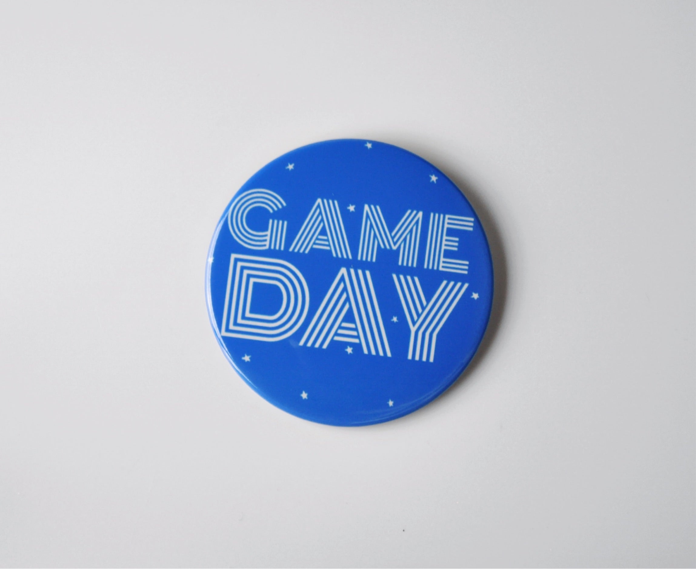 Blue Game Day Buttons – Tailgated Co.