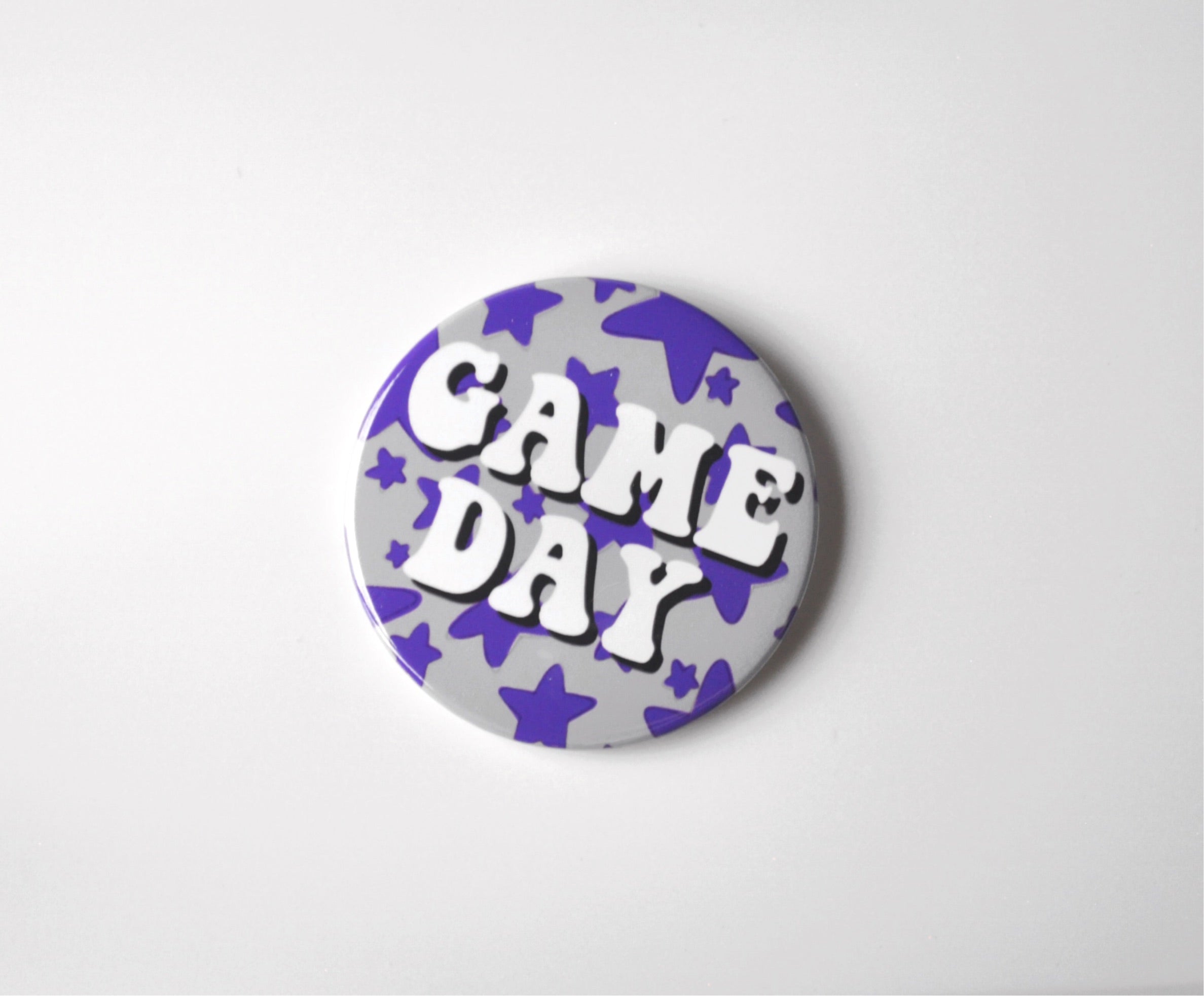 Purple Game Day Buttons – Tailgated Co.